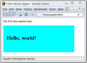 Applet Working and Types Explained with Examples - Spiceworks